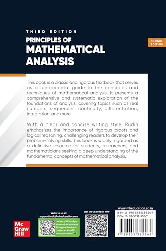 Principles of Mathematical Analysis | 3rd Edition – Book Land DU