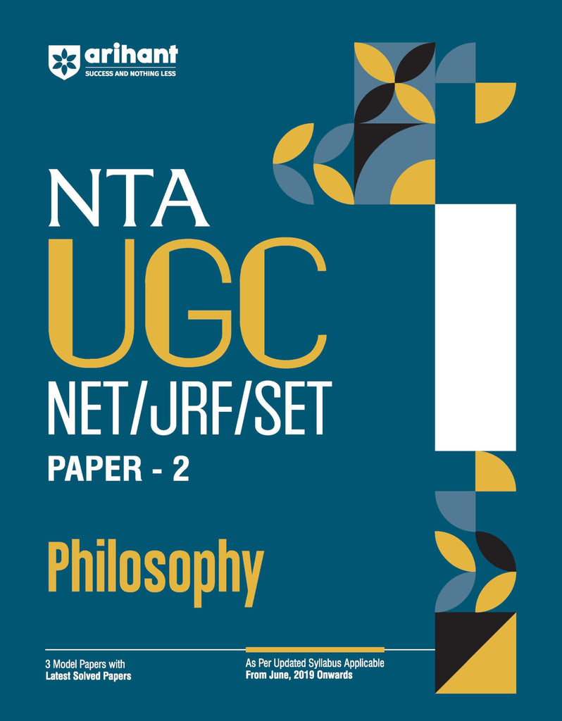 Arihant NTA UGC NET/ JRF/ SET PAPER-2 Philosophy | As per updated syll – Book Land DU
