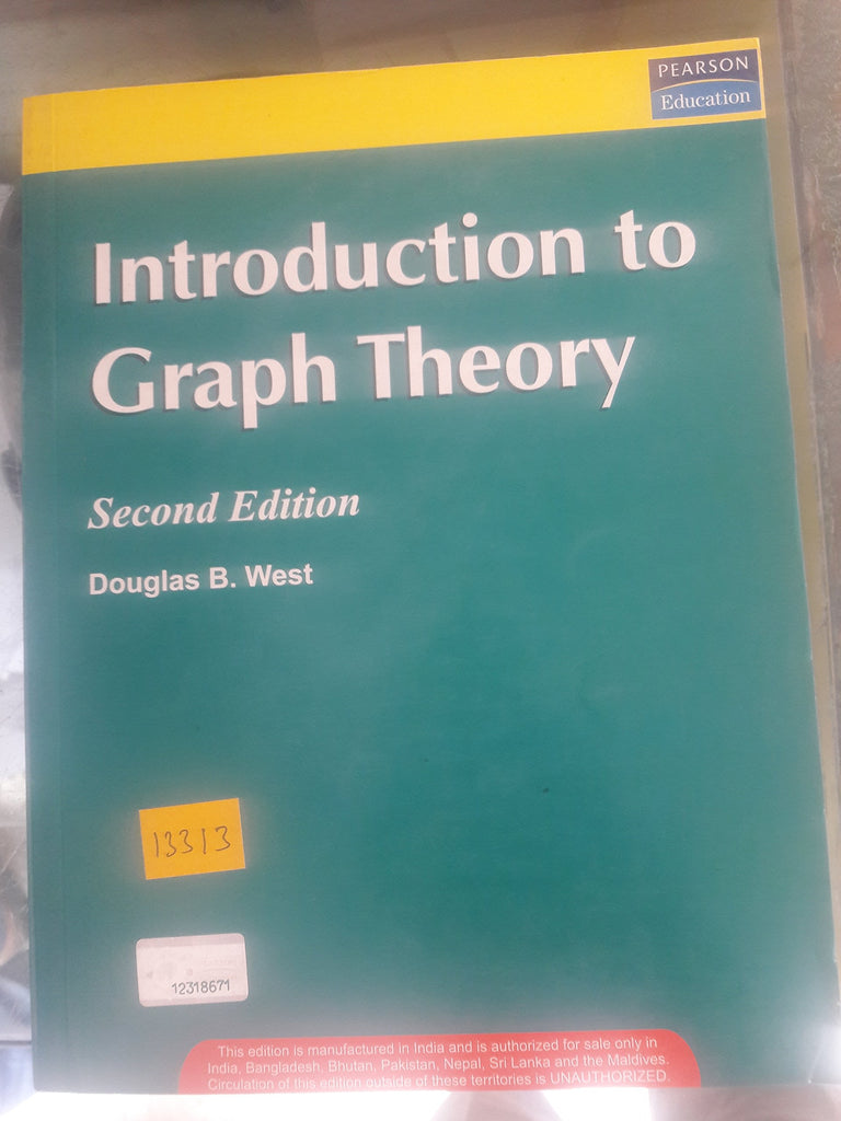 INTRODUCTION TO GRAPH THEORY – Book Land DU